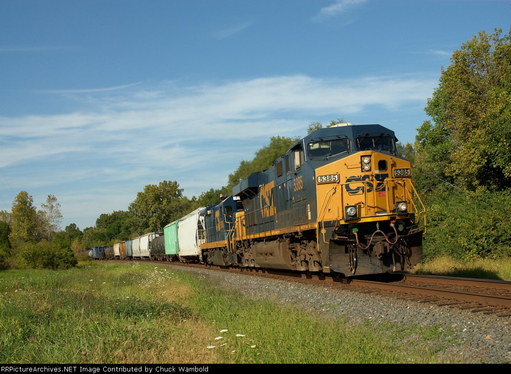 CSX 5385 Southbound at Miamisburg